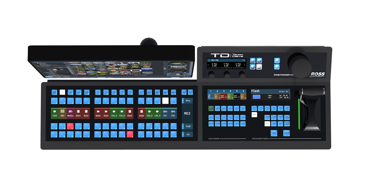 Ross Video TouchDrive™ TD1 Control Panel - PAKOTEK CO.,LTD