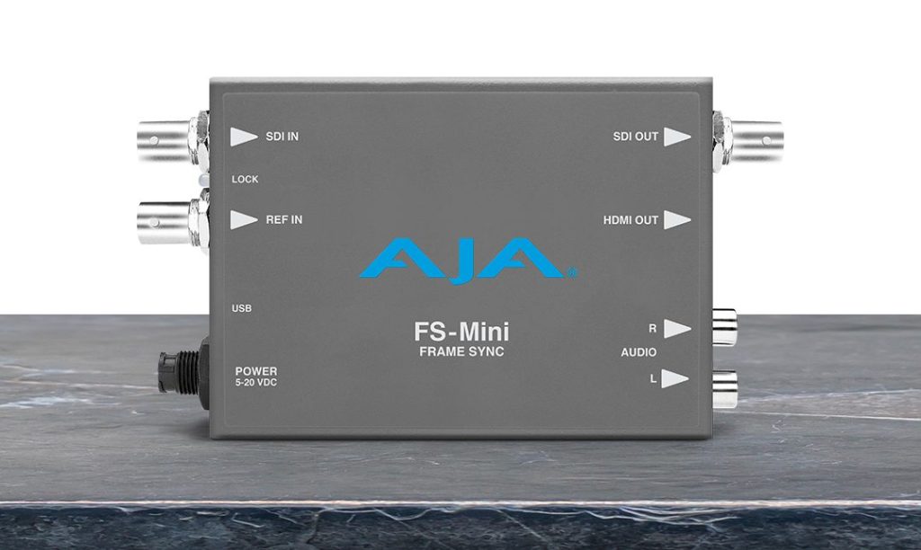 AJA FS-Mini Frame Synchronizer Mini-Converter - PAKOTEK CO.,LTD